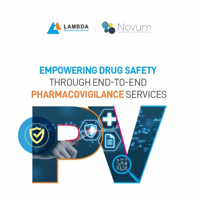 End-to-End Pharmacovigilance Services - Lambda CRO