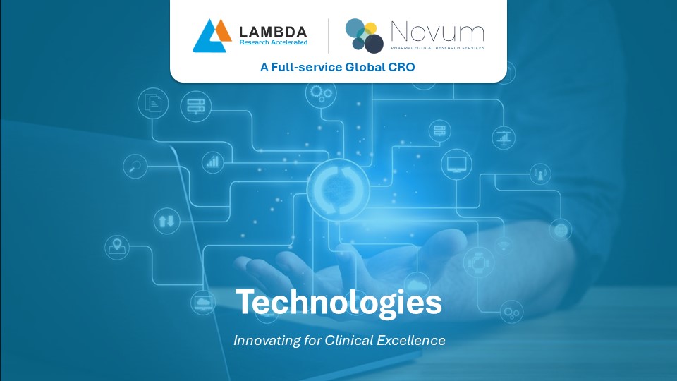 Technology | Digital Tools | Lambda Therapeutic Research CRO