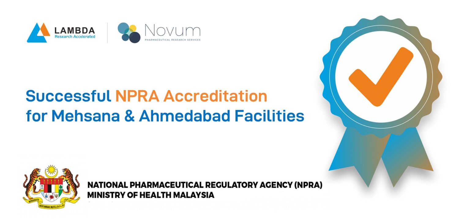 NPRA Accreditation | Mehsana and Ahmedabad | Lambda CRO