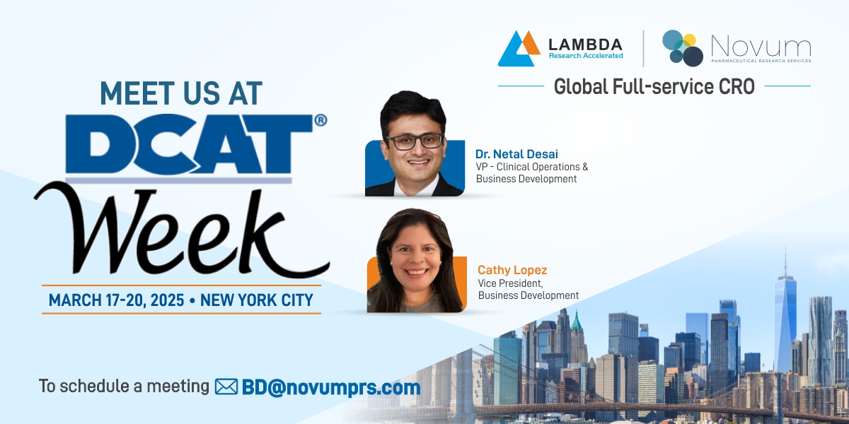 DCAT Week 2025 | Lambda-Novum | Full-service CRO