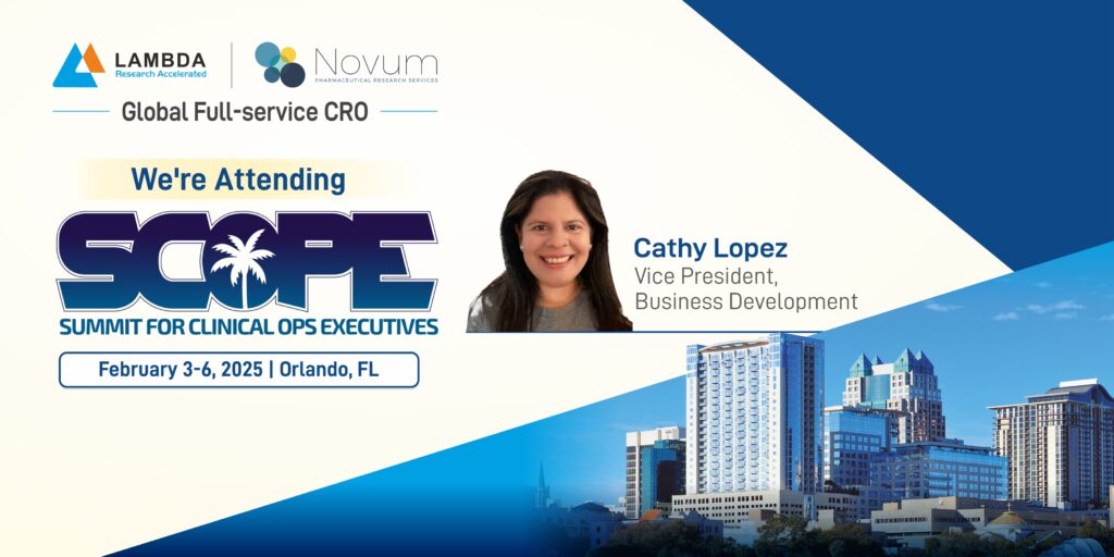 Scope Summit 2025 | Lambda-Novum | Full-service global CRO